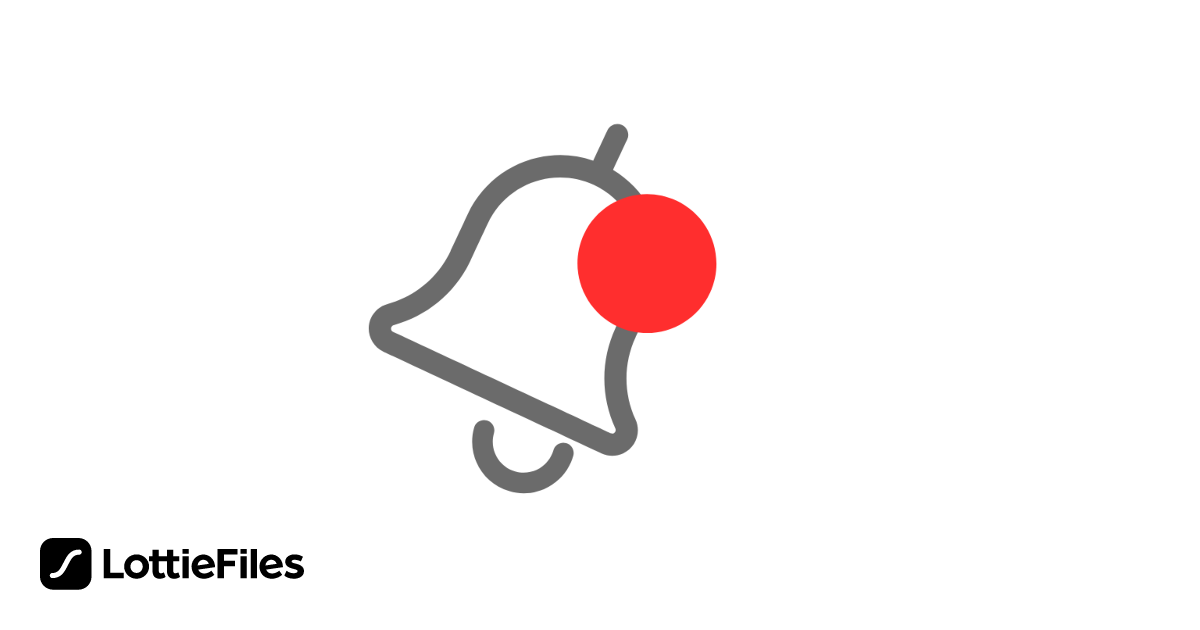 Free Bell Icon Animation by Ahsan Mahmood | LottieFiles