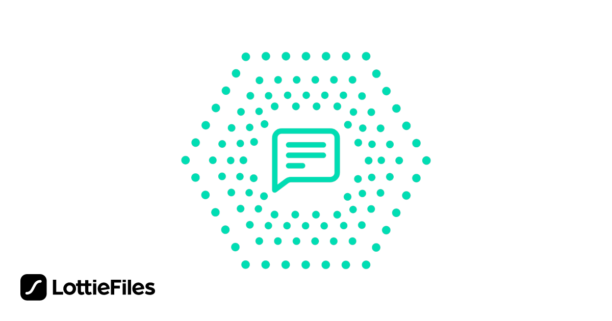 Free Comment icon Lottie JSON animation Animation by Weblodge | LottieFiles