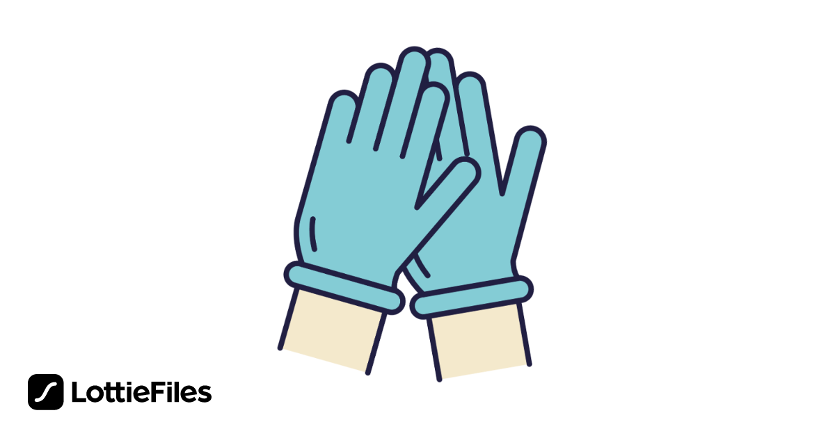 Free Wear gloves — Covid Animation by Sabrina Mazzeo | LottieFiles