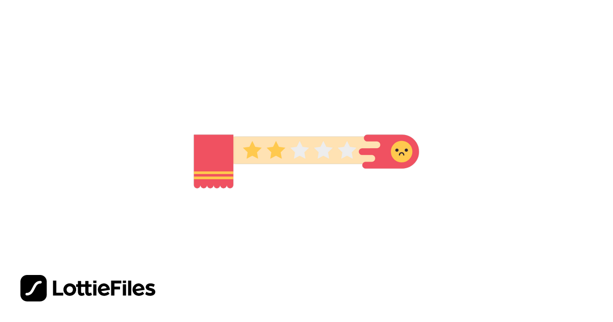 Free Star Rating Animation by Bashir | LottieFiles