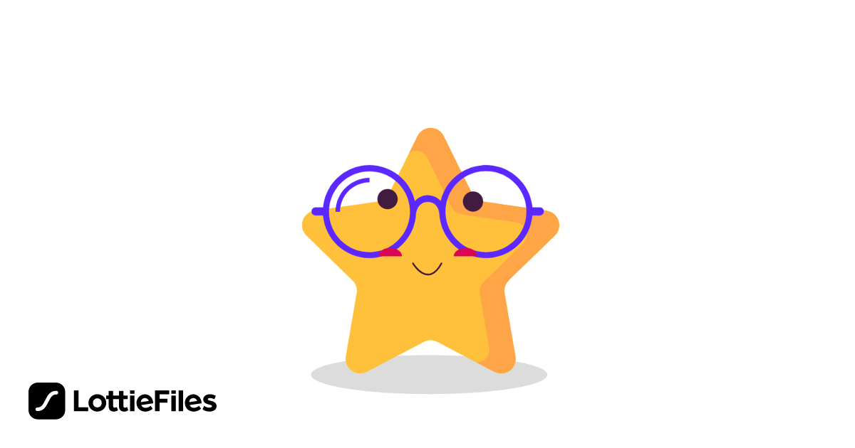 Free Happy Star Animation by Natalia Świerz | LottieFiles