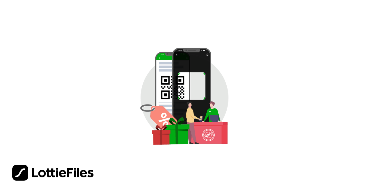 Free Scan QR.json Animation by Toshi Feryansyah | LottieFiles