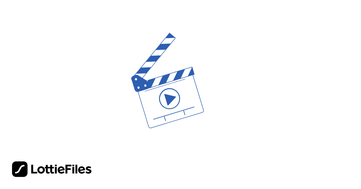 Free Clapperboard Animation by SejaUP.online | LottieFiles