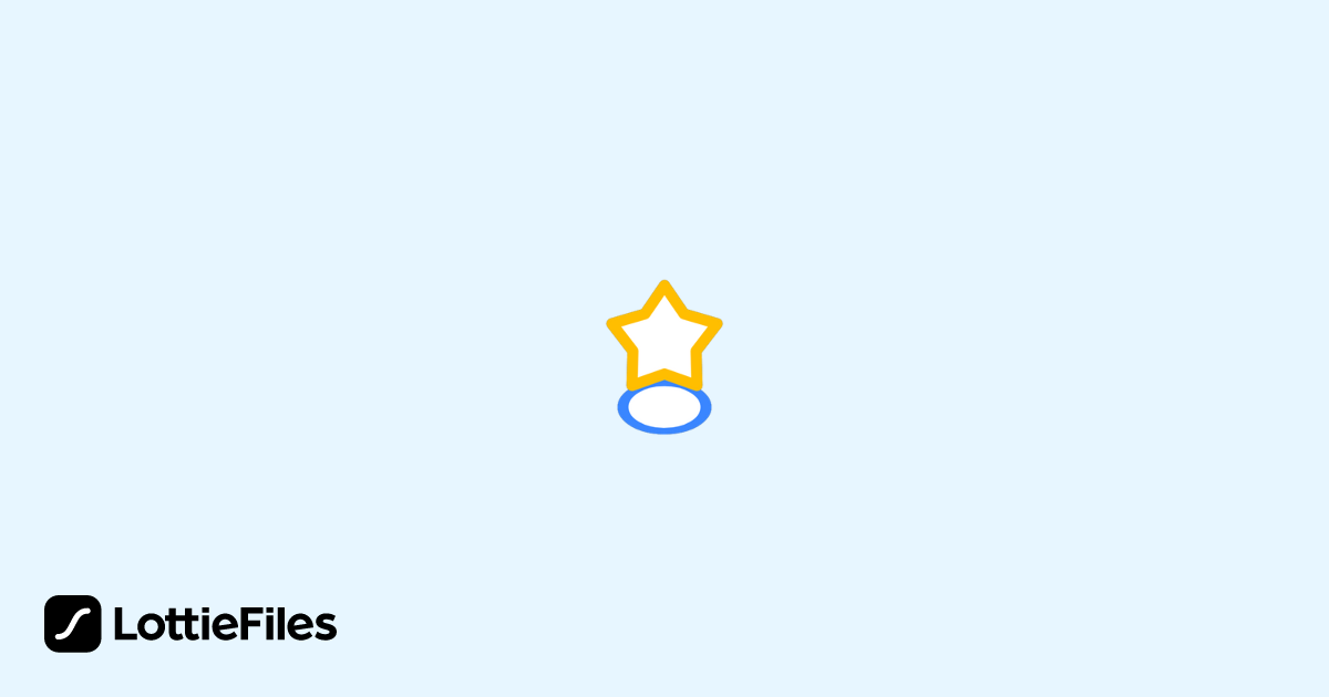 Free Star Loader (With Fill) Animation by Jumping | LottieFiles