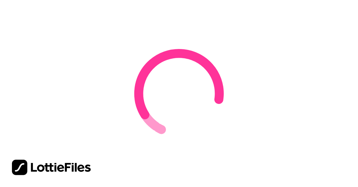 Free Pink Loading Animation by Gustavo Carneiro | LottieFiles