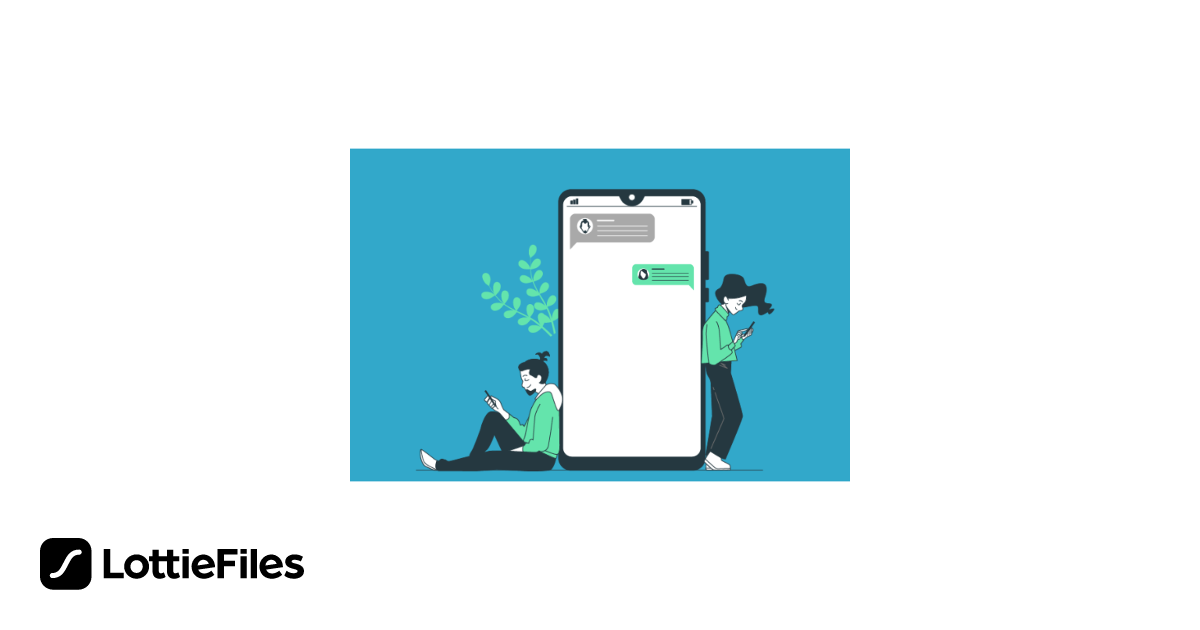 Free Chatting Animation Animation by Ami | LottieFiles