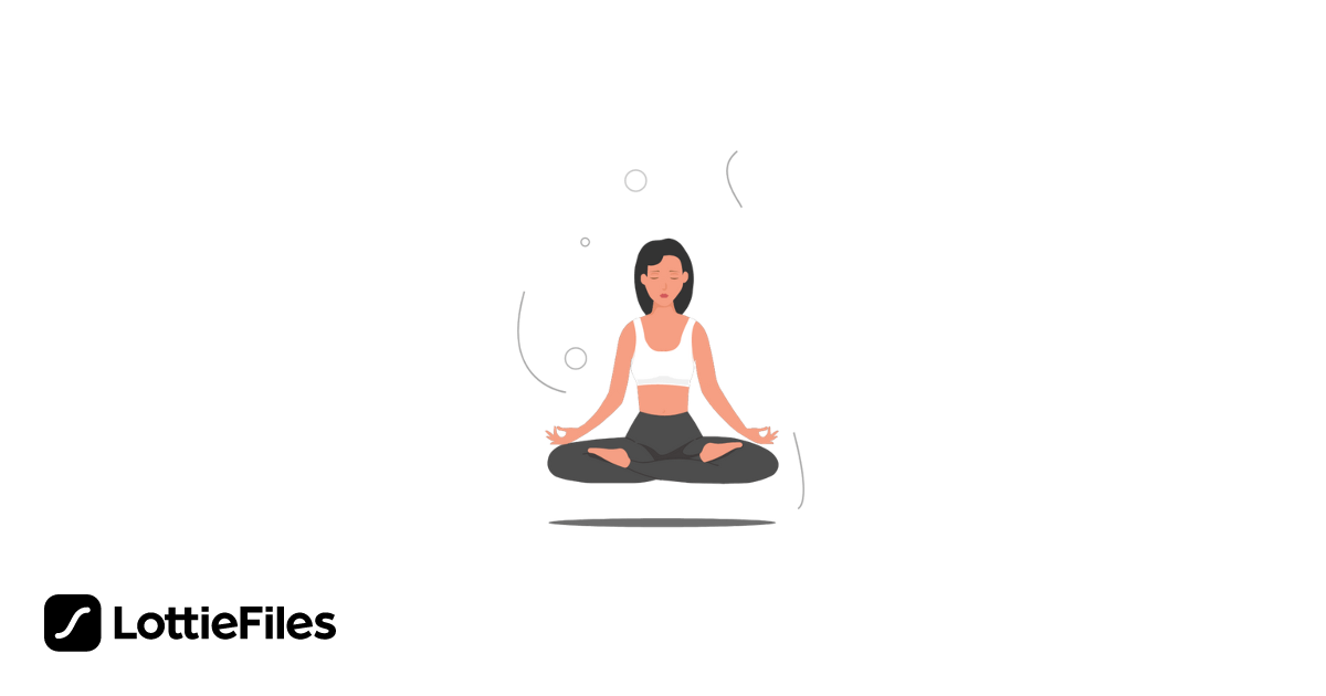 Free yoga Animation by Vladislav | LottieFiles