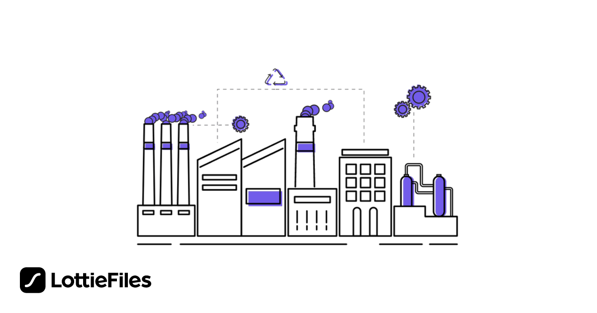 Free Industrial production factory Animation by Abdul Latif | LottieFiles
