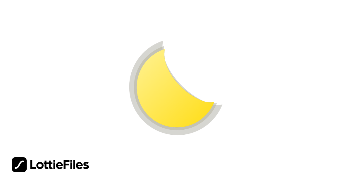 Free MoonPhase2 Animation by Lawrence | LottieFiles