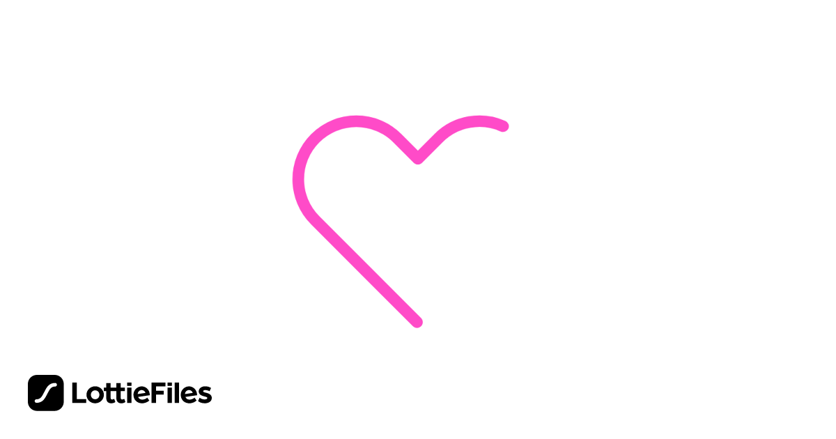 Free Heart stroke animation Animation by Dakota | LottieFiles