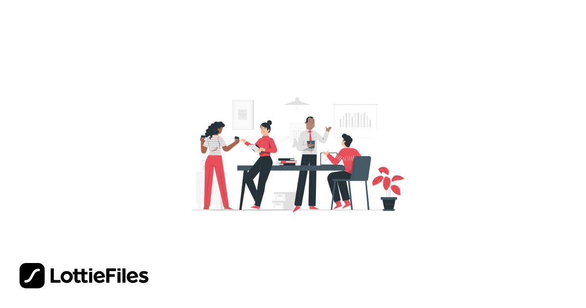Free Team of businessman Animation by Alexander Rozhkov | LottieFiles