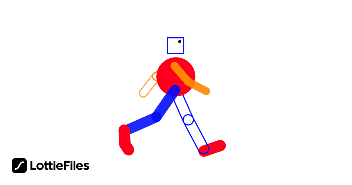 Free Walking man Animation by Anna Mazurkevich | LottieFiles