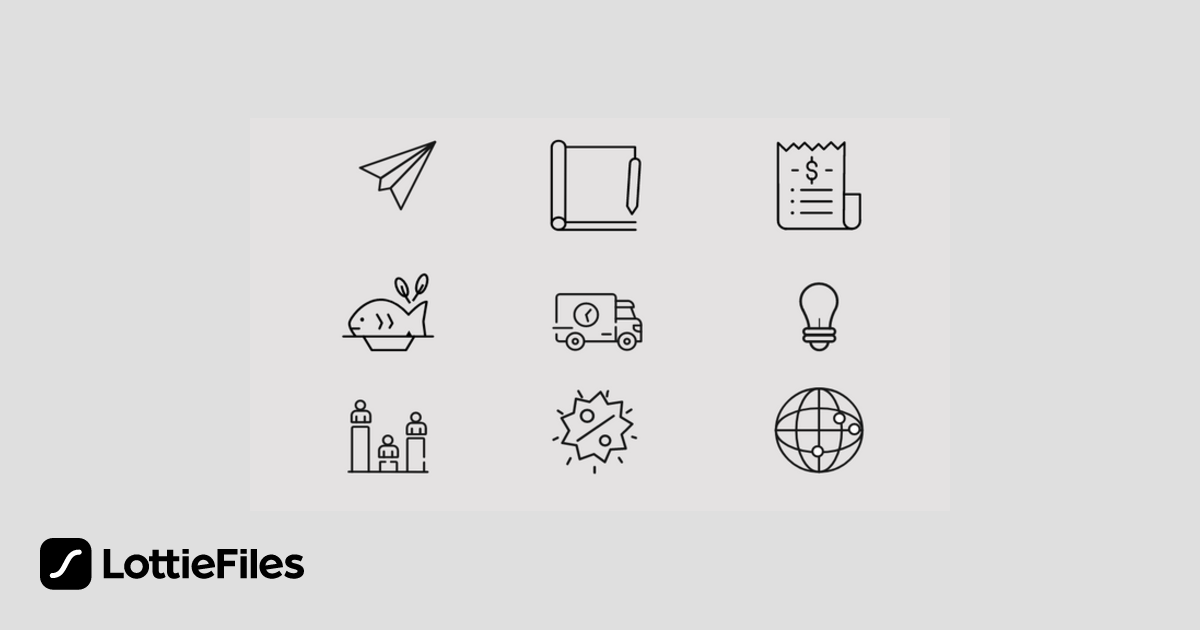 Free icons Animation by Vanya | LottieFiles