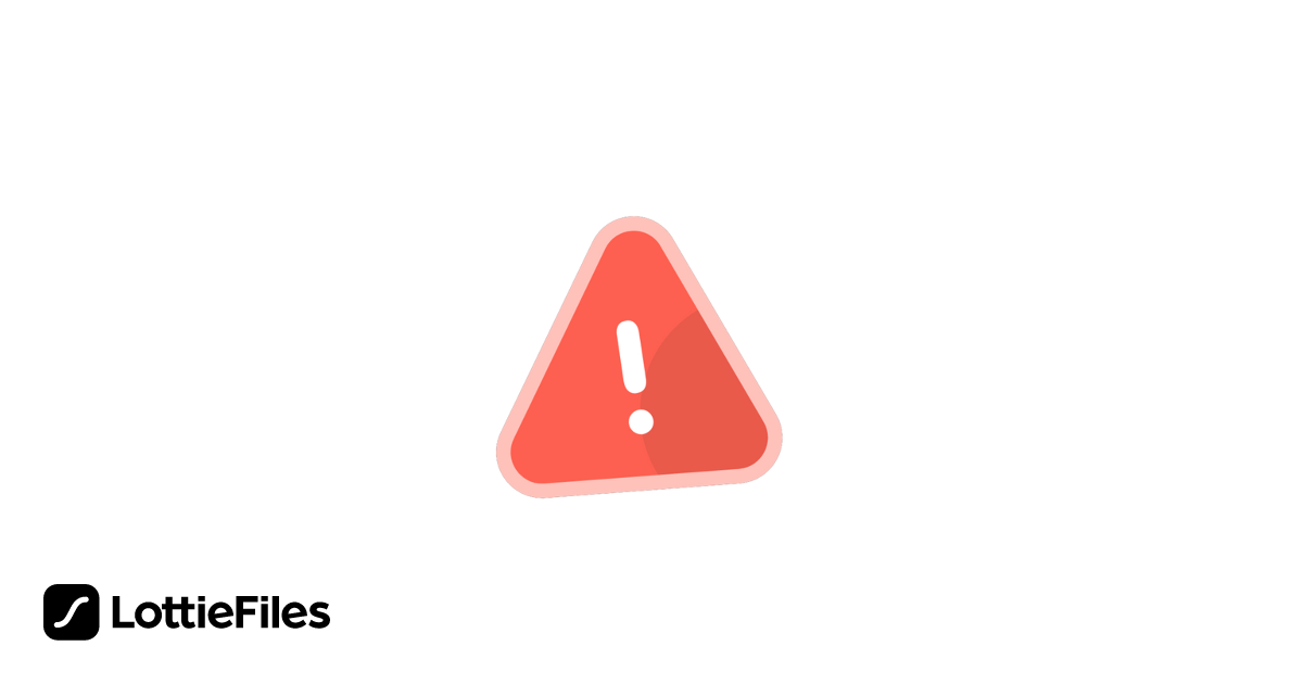 Free Alert Animation by Fun | LottieFiles