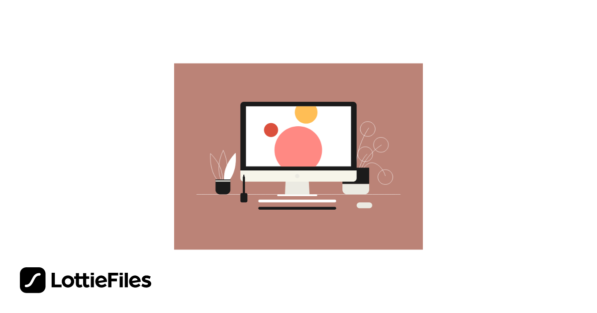 Free Creative Computer Animation by Freda Garcia | LottieFiles