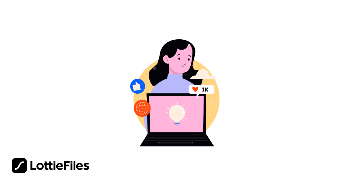 Free social media campaign Animation by Muhammad Tahir | LottieFiles