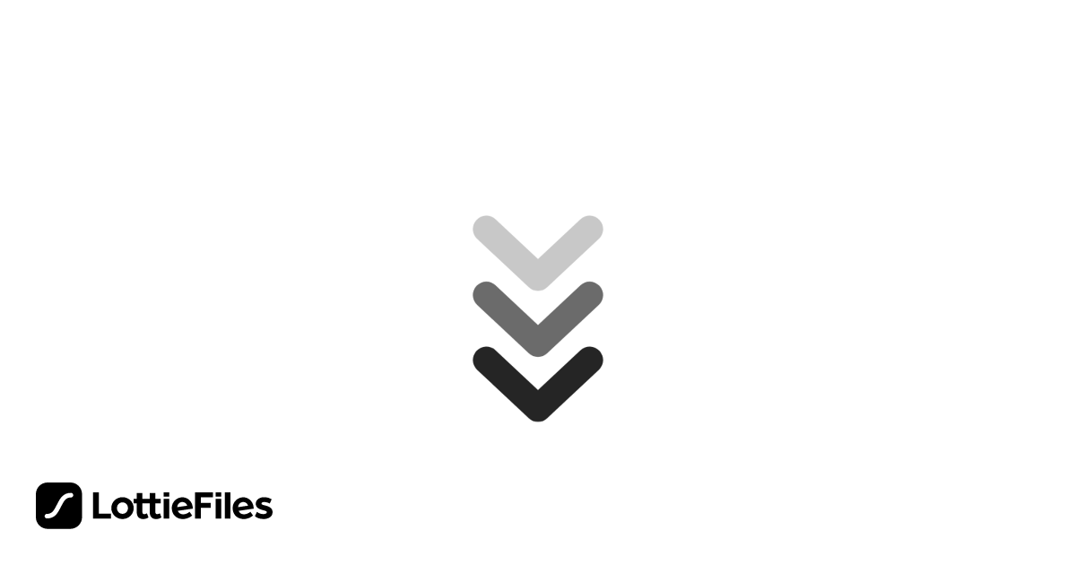 Free Gray Down Arrows Animation by Luis Gonzalez | LottieFiles