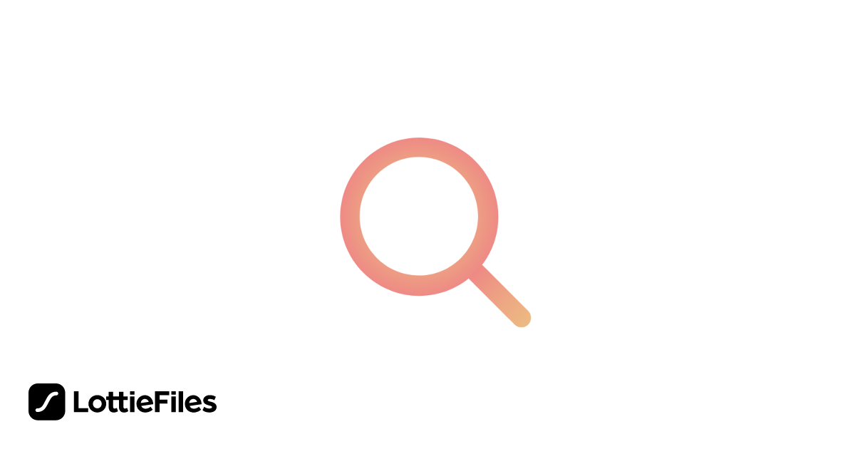 Free Search Icon Animation by Aswathy | LottieFiles