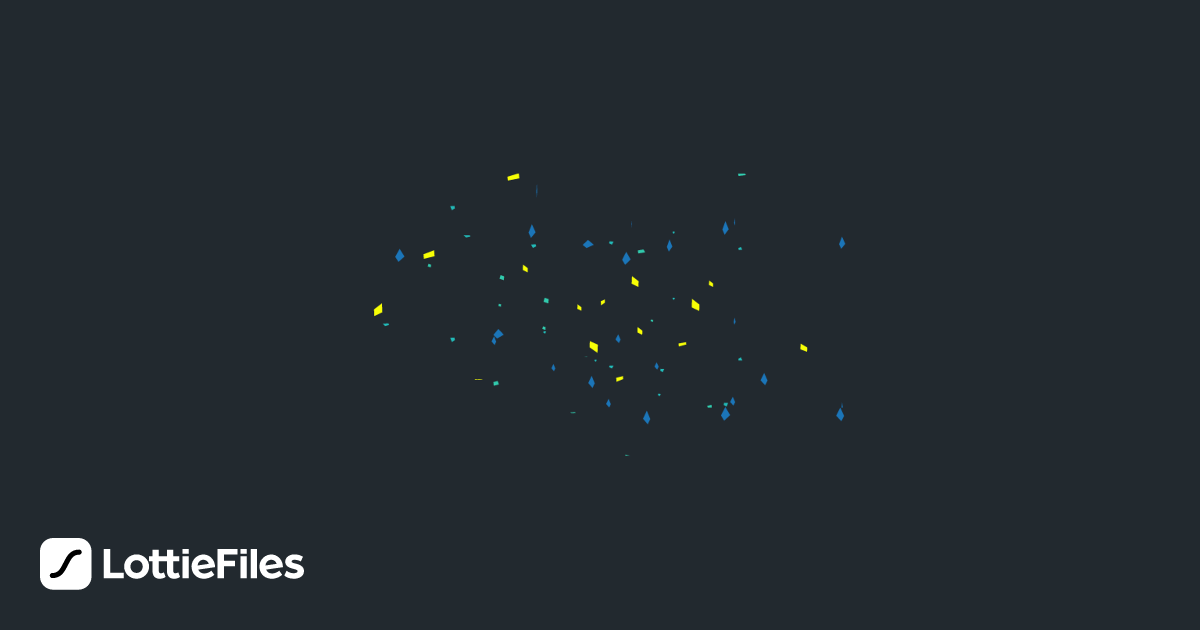 Free Confetti Animation by Meetanshi | LottieFiles