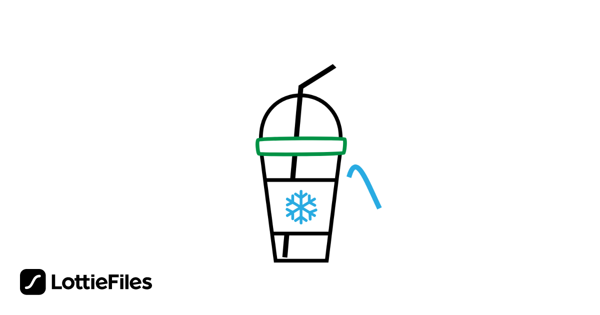 Free Takeaway Milkshake Or Iced Coffee Animation by Christopher Packer ...