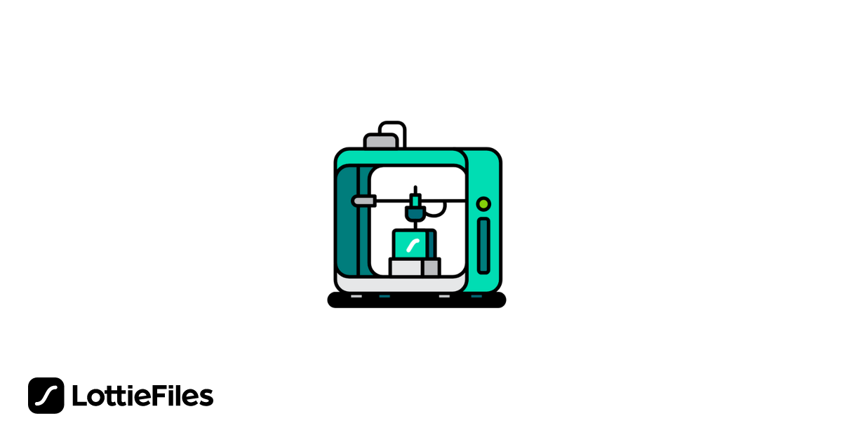 Free Lottie Printer Animation by LottieFiles | LottieFiles
