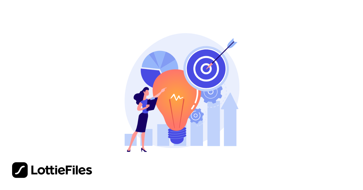 Free Business Goal | Target illustration Animation by Mahendra ...