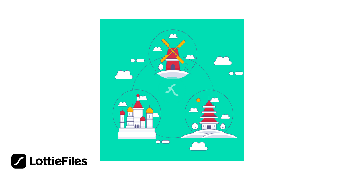 Free Traveling Lottie JSON animation Animation by Weblodge | LottieFiles