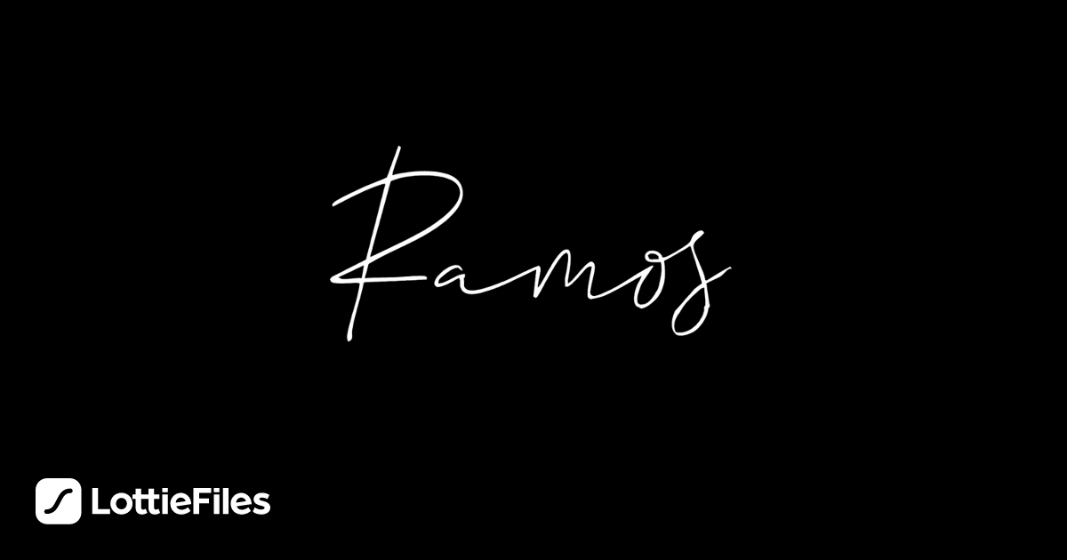 Free Ramos Animation by Luiz | LottieFiles