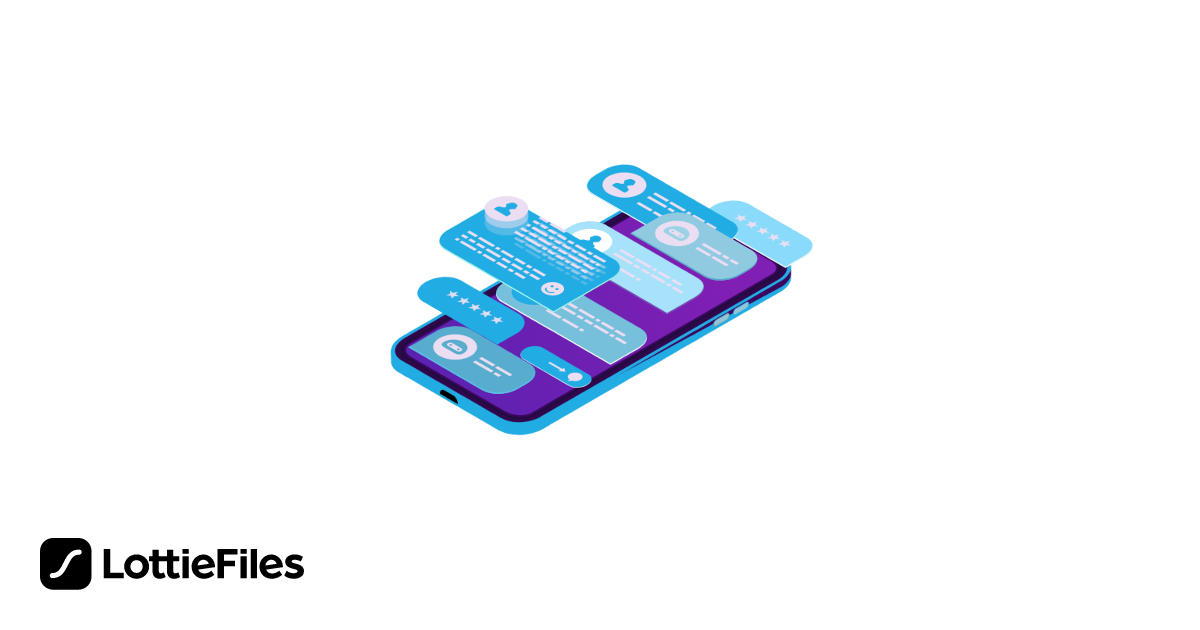 Free Blue #21ace3 shade ui Animation by Soha Bilal | LottieFiles