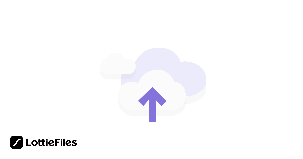 Free Upload To Cloud or Server Animation by Hiren | LottieFiles