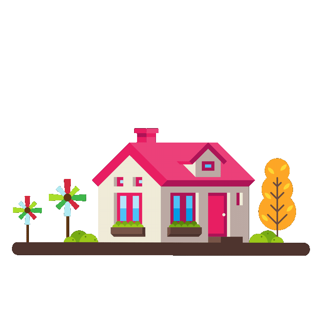 Loading Animated Gif House