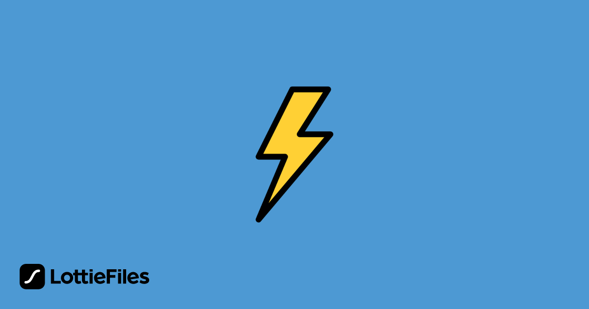 Free Sky Lightning Animation by Joe | LottieFiles