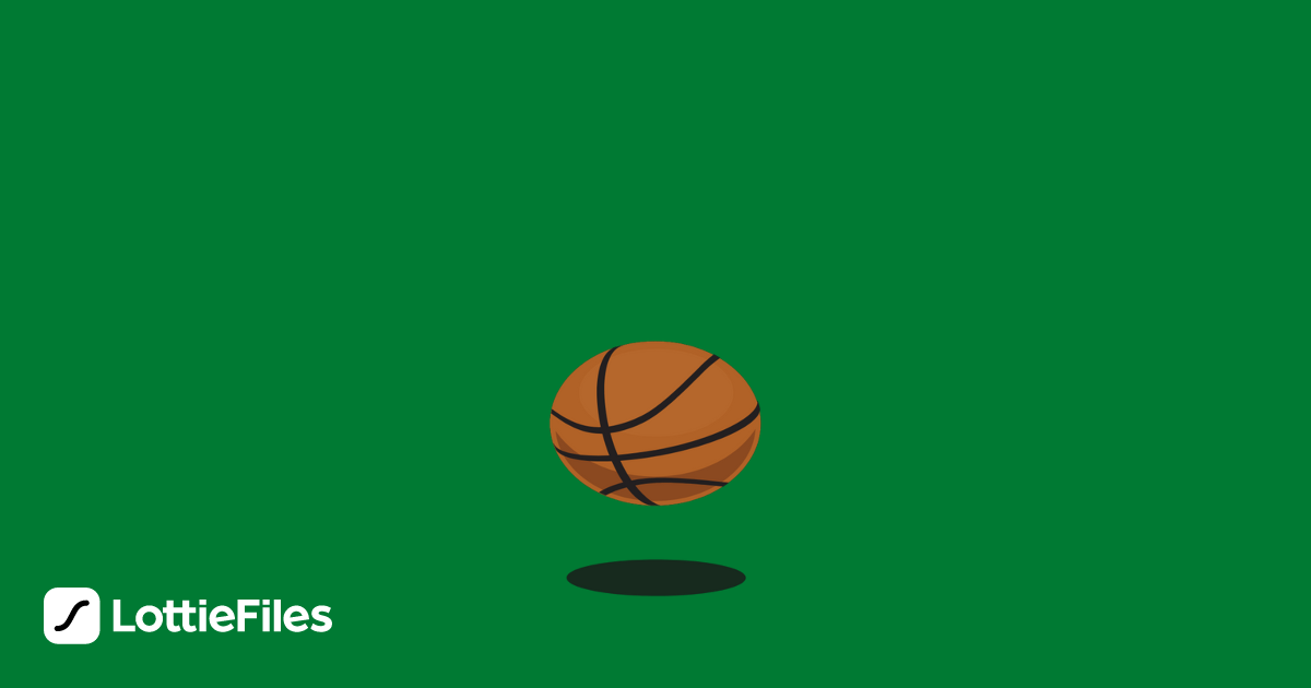 Free Bouncing Basketball Animation by Tyler | LottieFiles