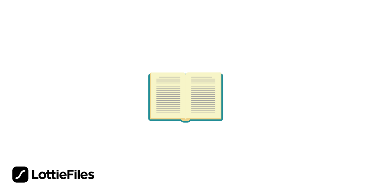 Free Book Reading Animation by Bashir | LottieFiles