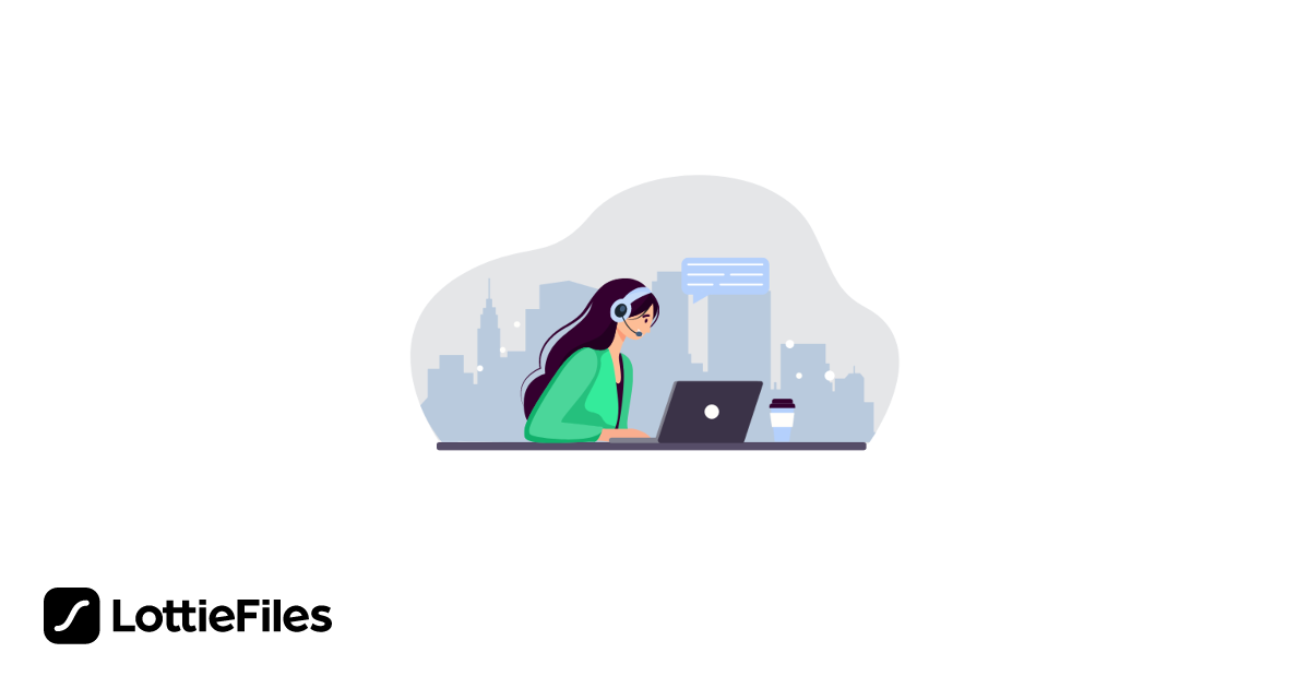 Free customer support Animation by Muhammad Waqas | LottieFiles
