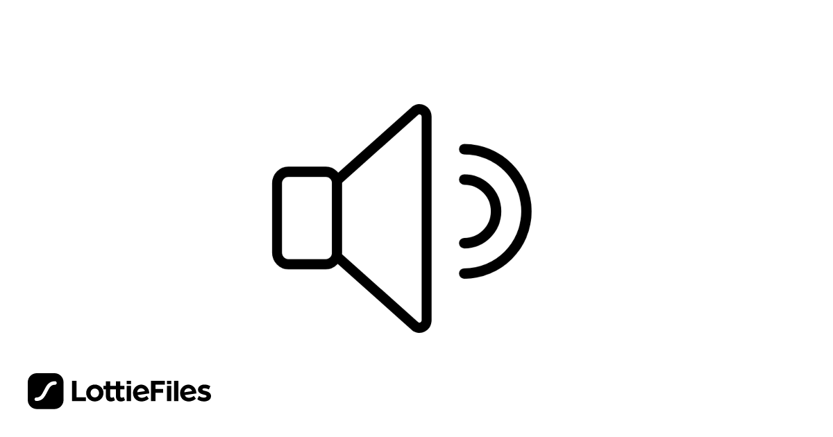 Free Volume increase Animation by LottieFiles | LottieFiles