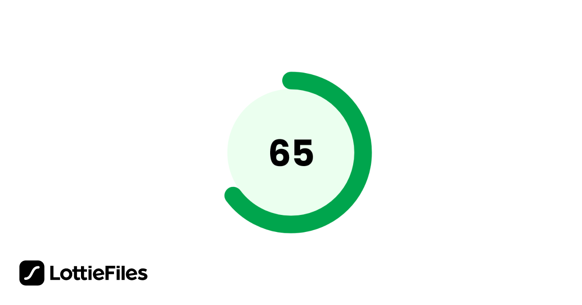 Free Circle with Counter Animation by Ashu | LottieFiles