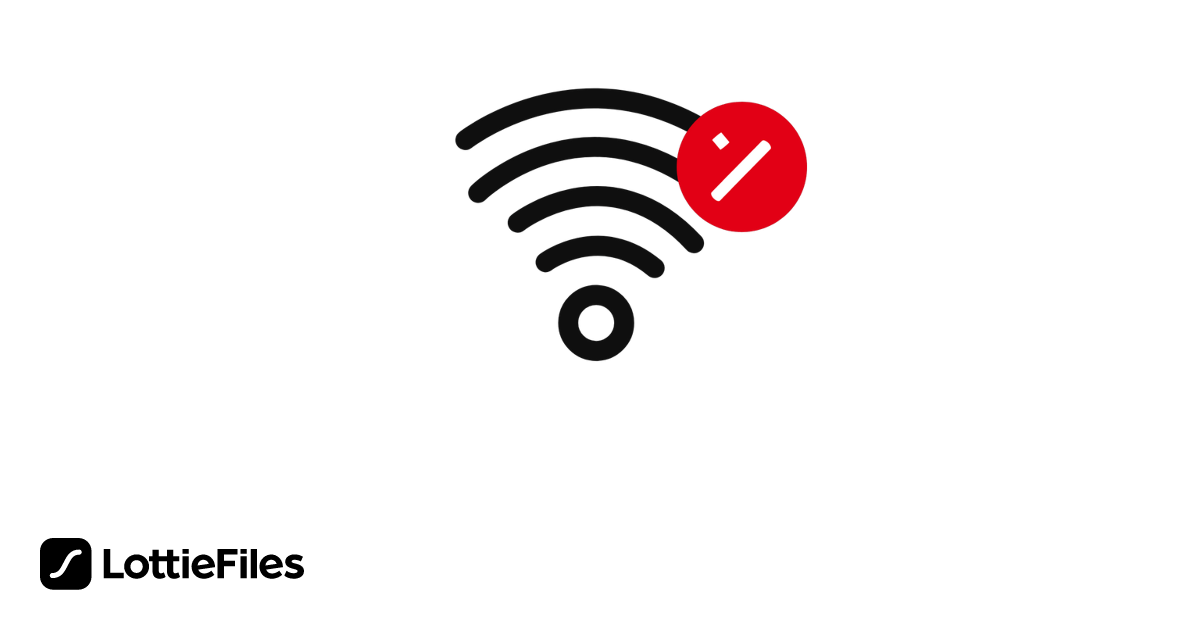 Free No internet connection Animation by s. feldner | LottieFiles