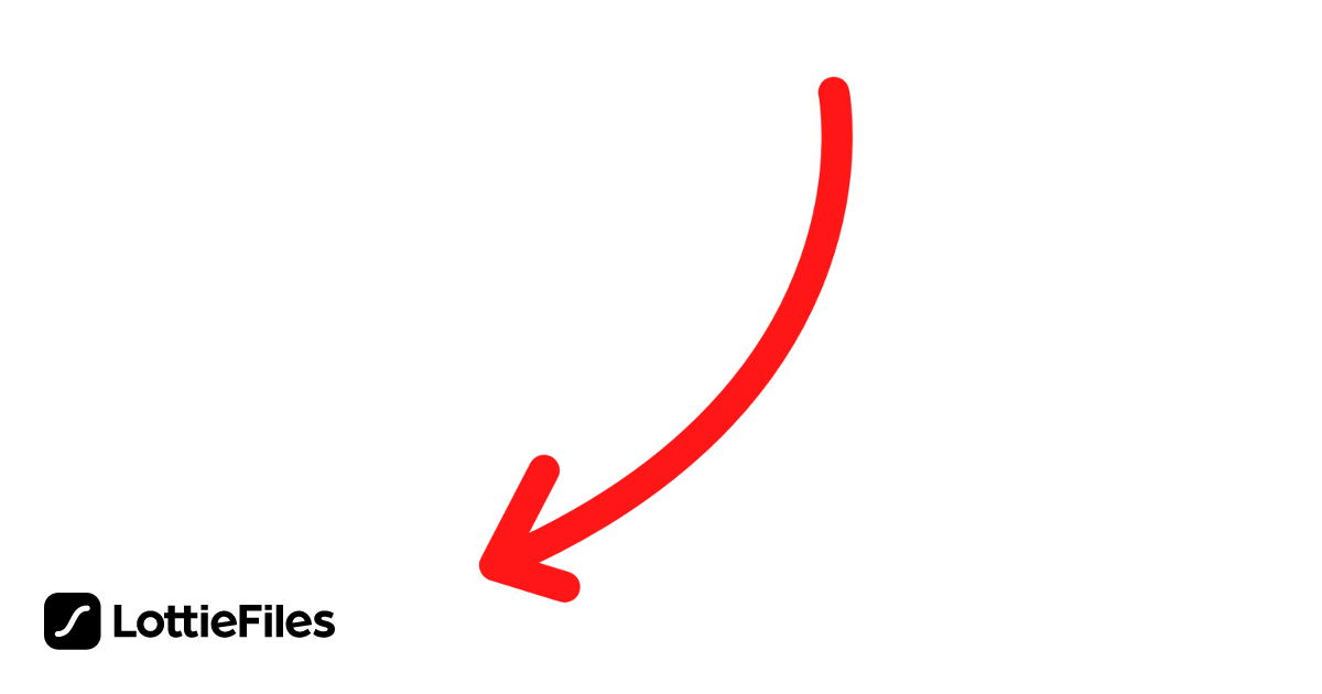 Free Red arrow pointing down Animation by Jamie Everson | LottieFiles