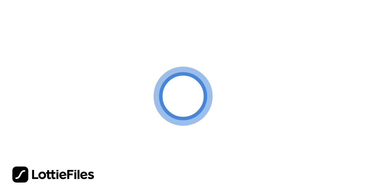 Free Blue Circle Animation by Carlos Guilherme | LottieFiles