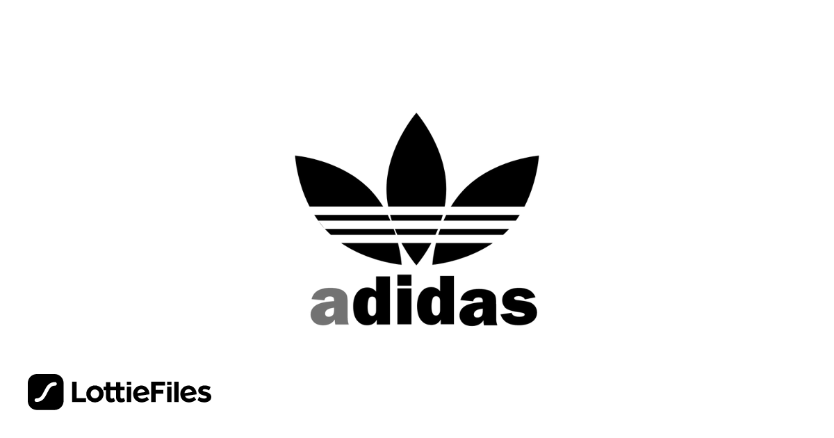 Free Adidas logo animation Animation by Israr | LottieFiles