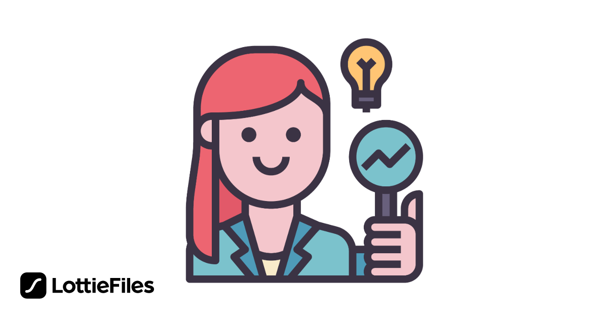 Free Analyst expert icon Animation by Becris | LottieFiles