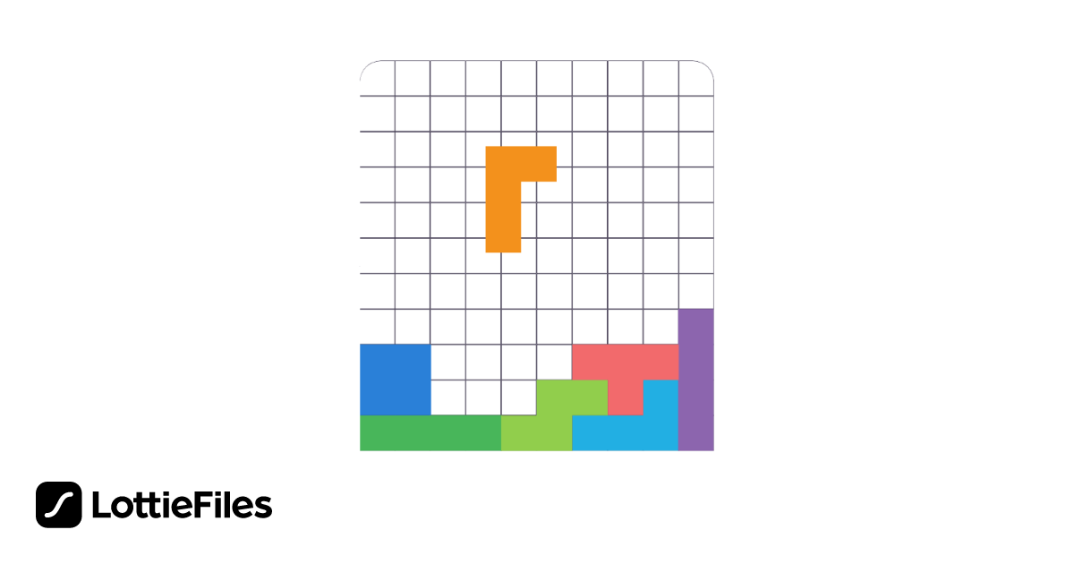 Free TETRIS Animation by Anastasia | LottieFiles