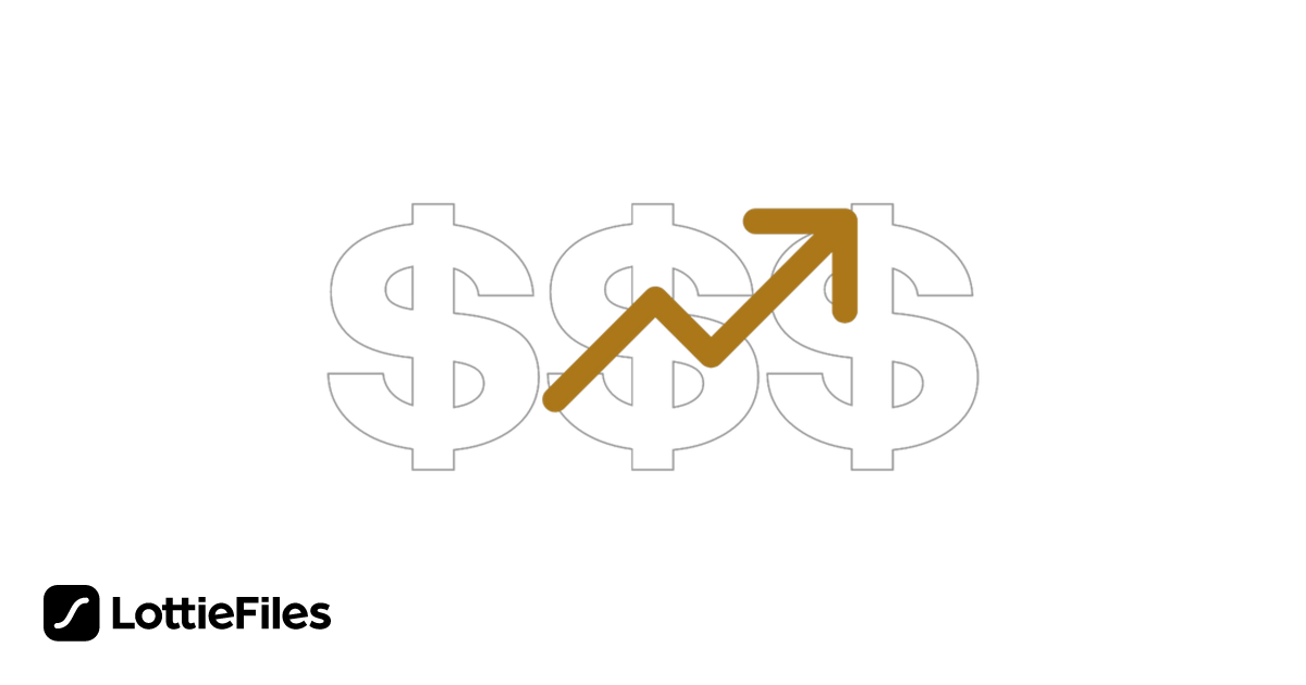 Free Dollar up Animation by yxy | LottieFiles