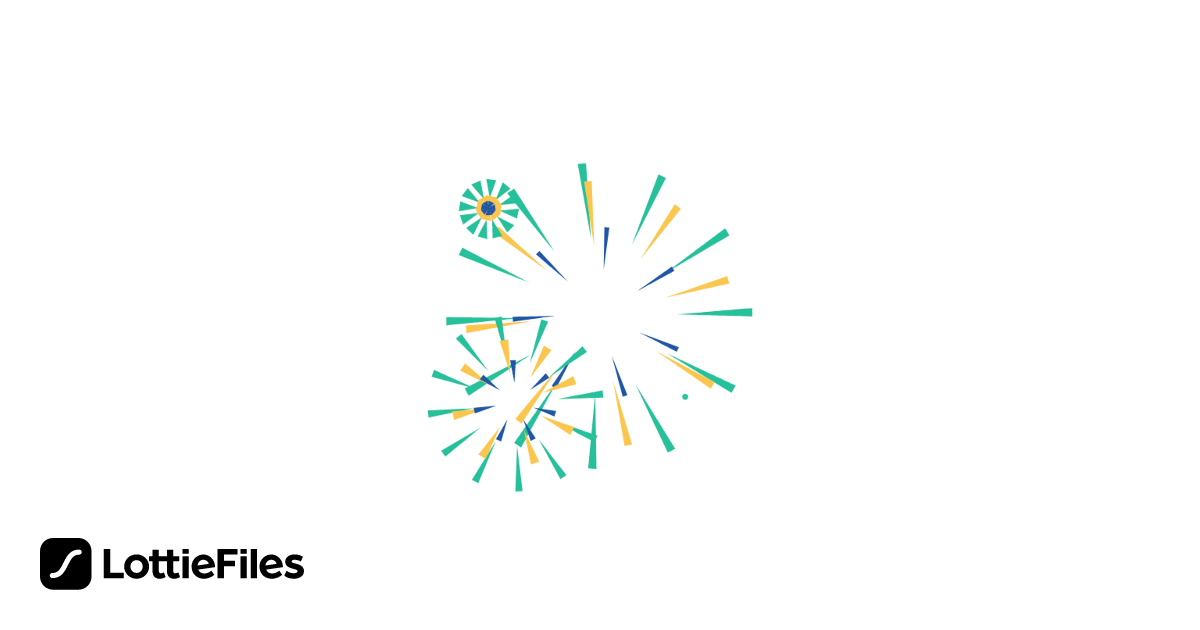 Free Fireworks Animation by Laura Fonseca | LottieFiles
