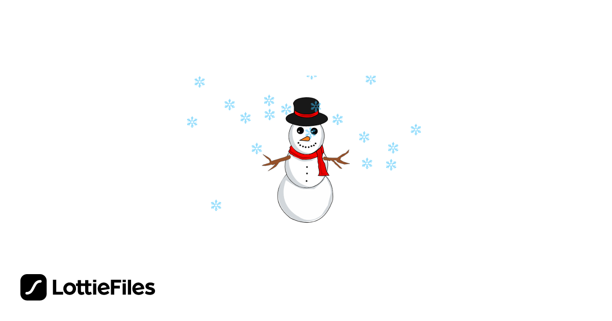 Free snowman Animation by Howan Sarkisian | LottieFiles