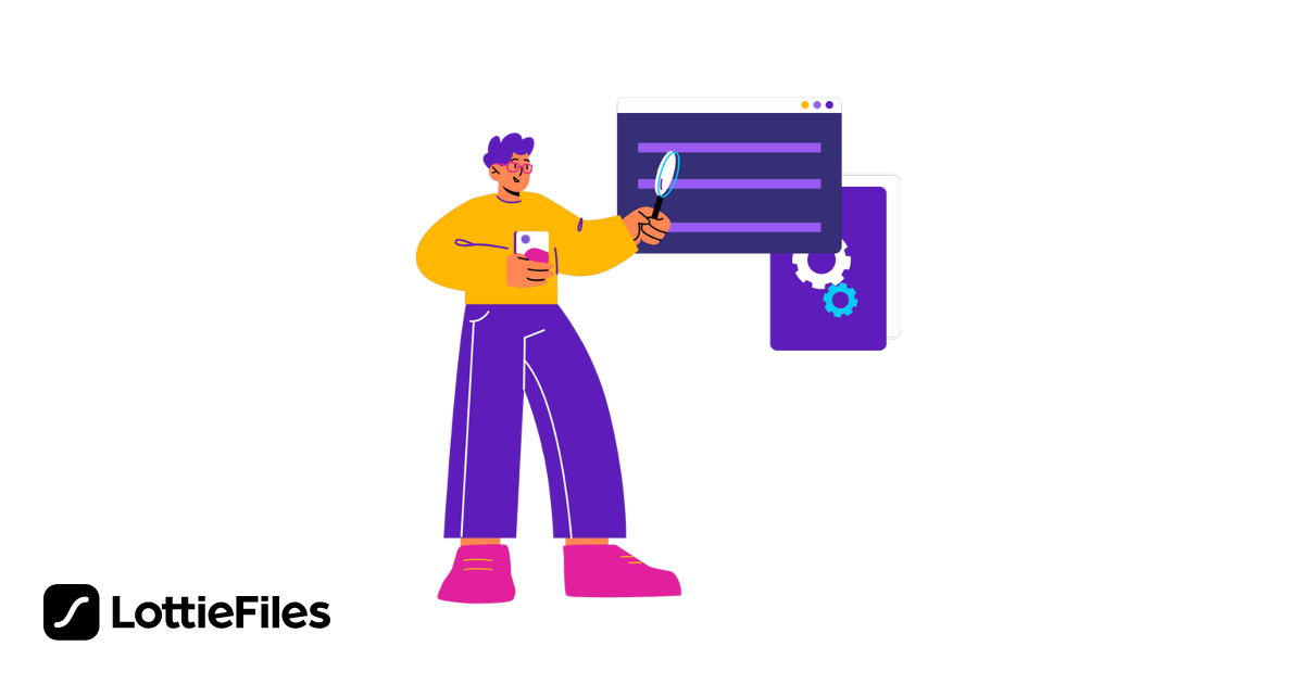 Free Web Inspection Animation by Brian | LottieFiles