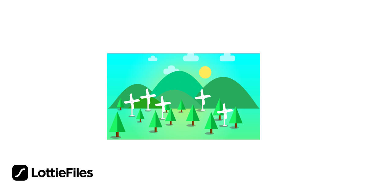 Free beautiful nature background Animation by hemant patel | LottieFiles