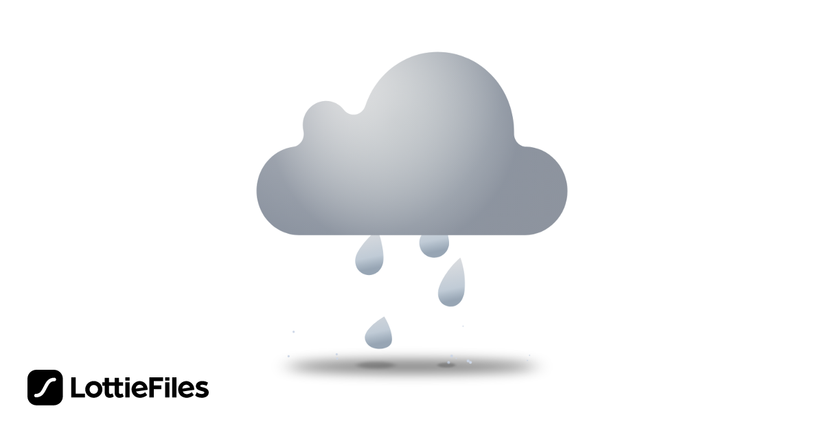 Free rainstorm Animation by yzel | LottieFiles