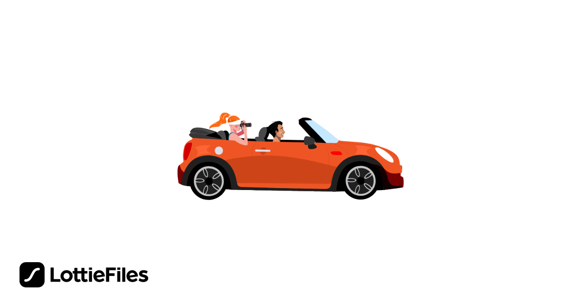 Free Road Trip Animation by Dmytro | LottieFiles
